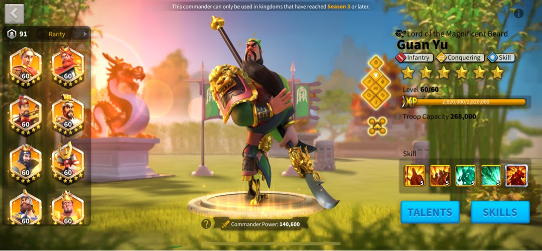 Rise of Kingdom 85M Power for Sale (Vip 16), Video Gaming, Video Games ...