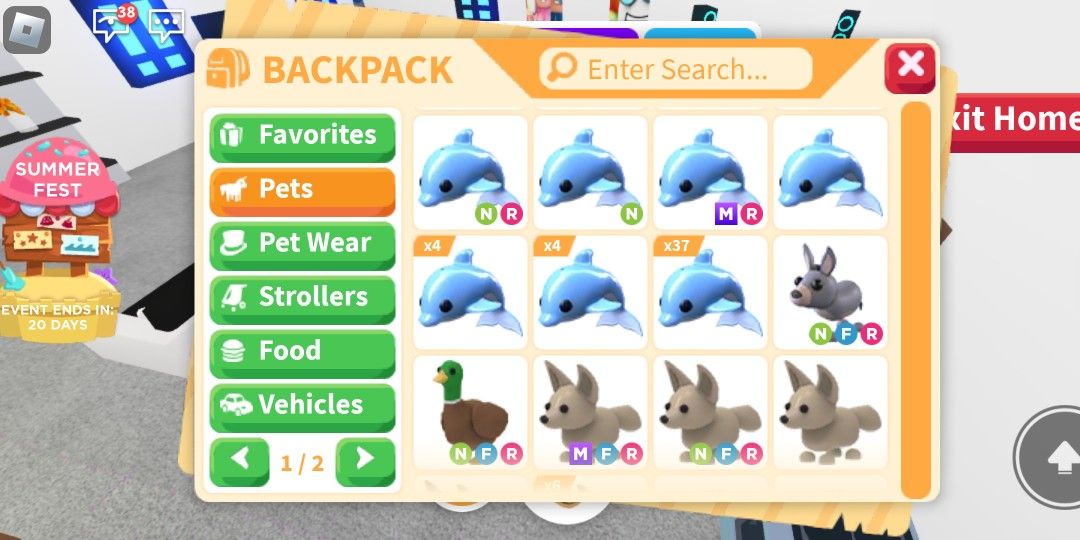 Roblox Adopt Me Pet, Video Gaming, Gaming Accessories, In-Game Products ...