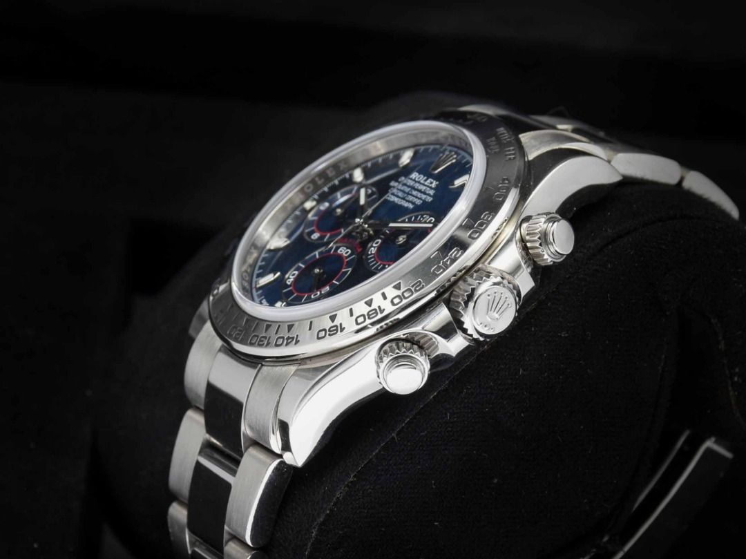 Rolex Daytona 116509 Chronograph in 18k White Gold, 40mm case, Lightly ...