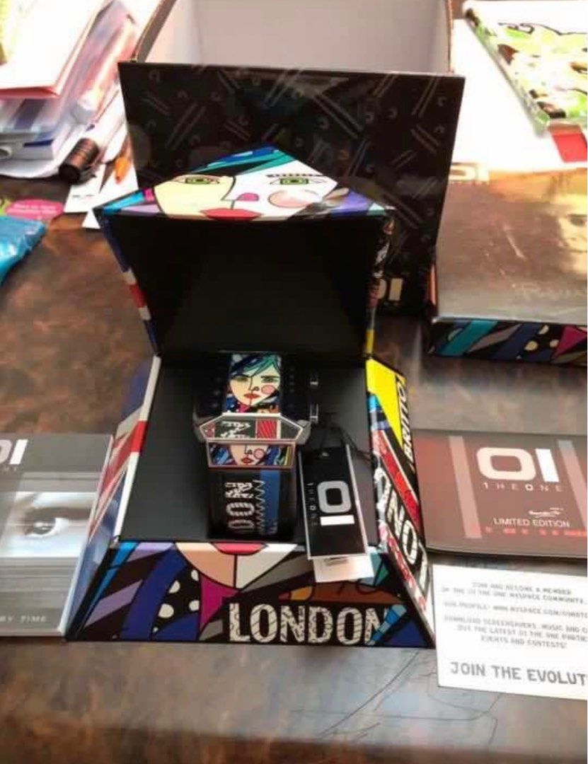 ROMERO BRITTO WATCH, Men's Fashion, Watches & Accessories, Watches on ...