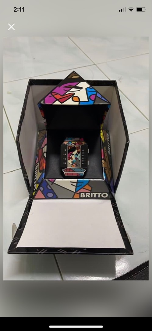 ROMERO BRITTO WATCH, Men's Fashion, Watches & Accessories, Watches on ...