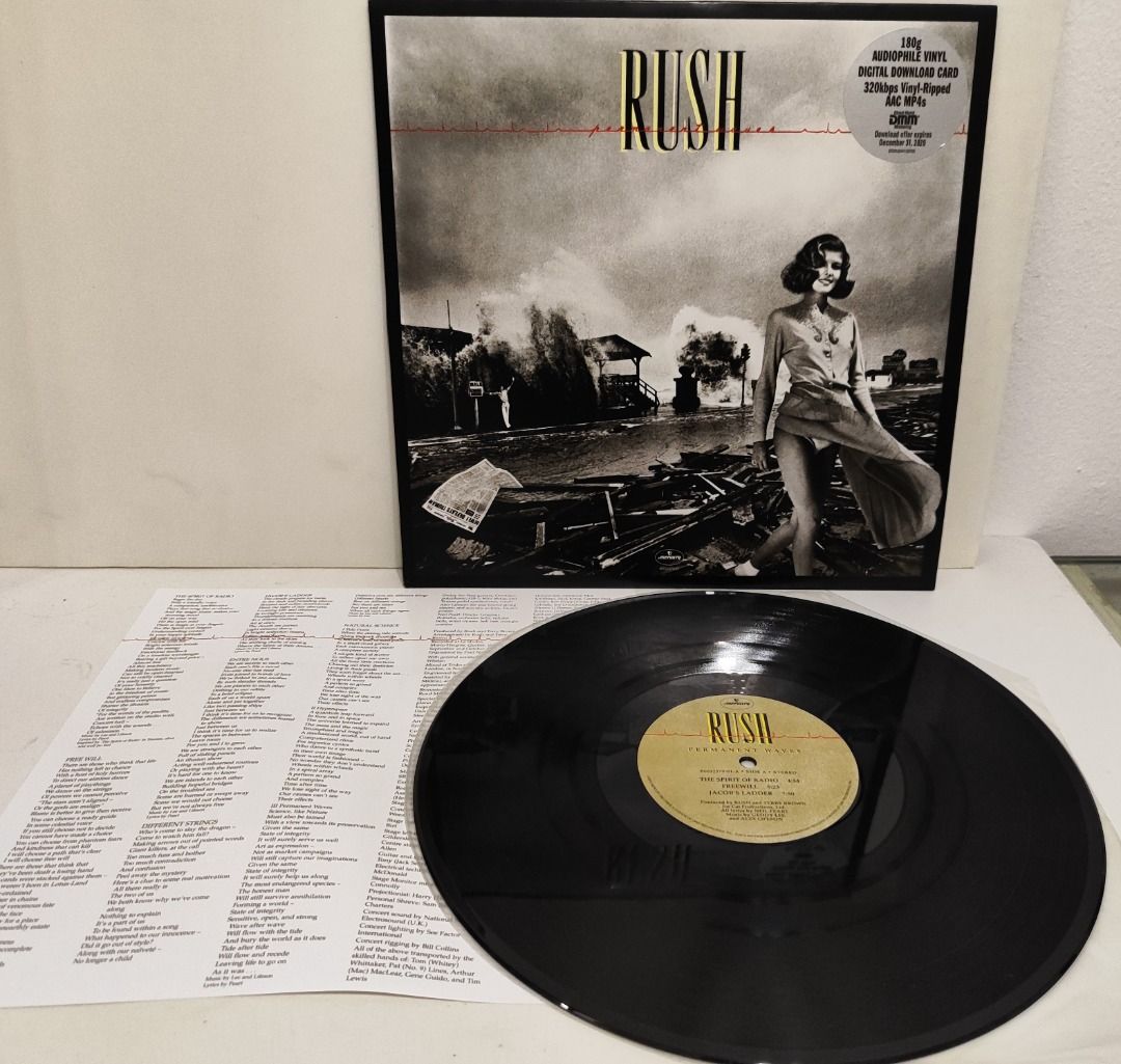 rush 'permanent waves'
