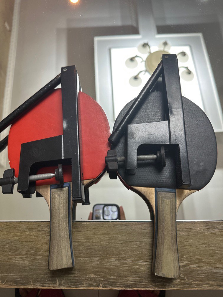 RUSH Table tennis racquets and posts from MaxPro Table on Carousell