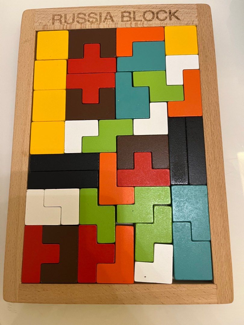 Russian Blocks, Hobbies & Toys, Toys & Games on Carousell