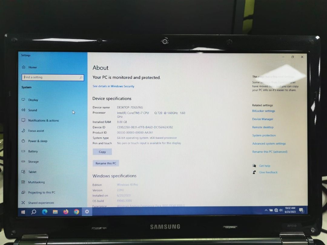 Samsung RF510, Computers & Tech, Laptops & Notebooks on Carousell