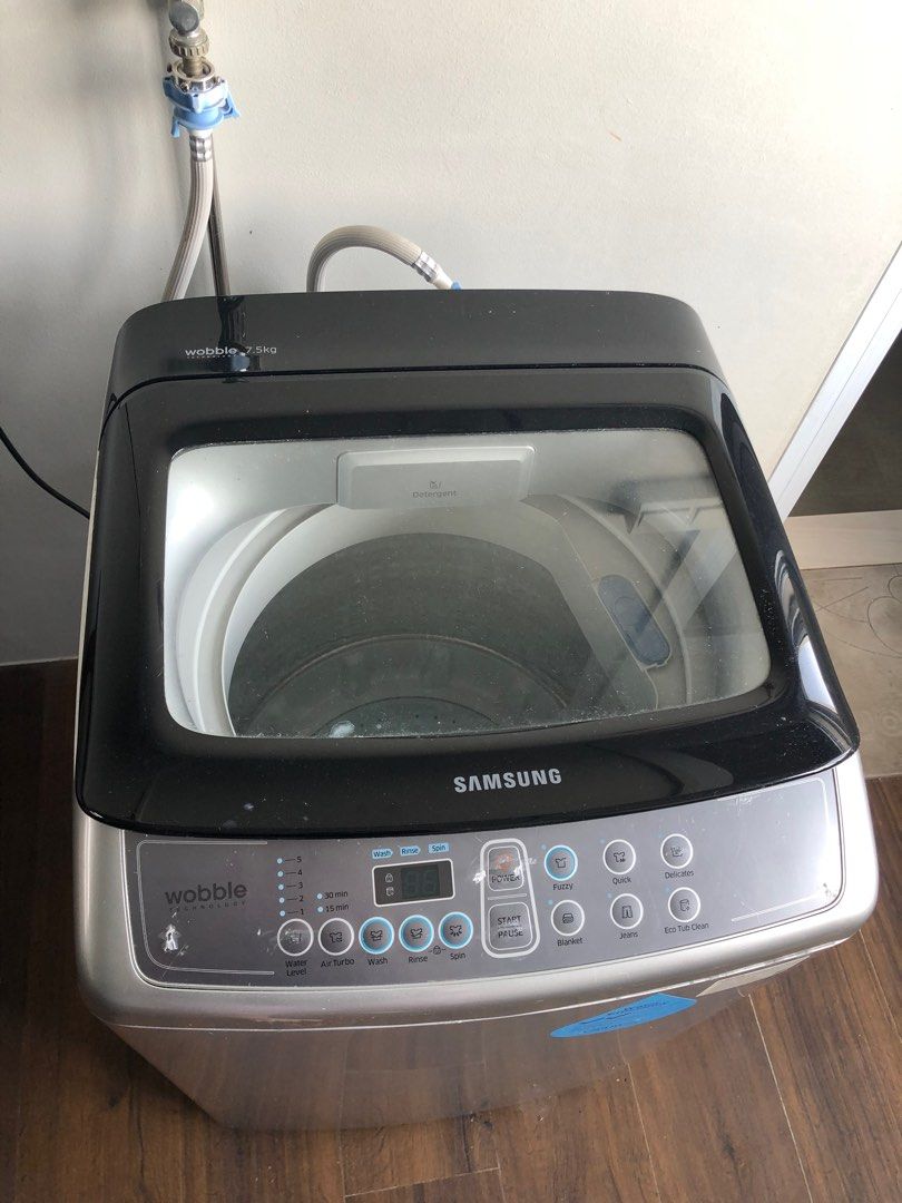 Samsung Wobble 7.5kg Washing Machine, TV & Home Appliances, Washing ...