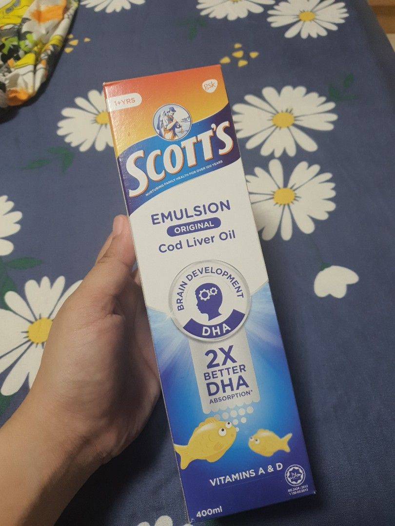 Scotts Emulsion (Cod Liver Oil), Food & Drinks, Other Food & Drinks on ...