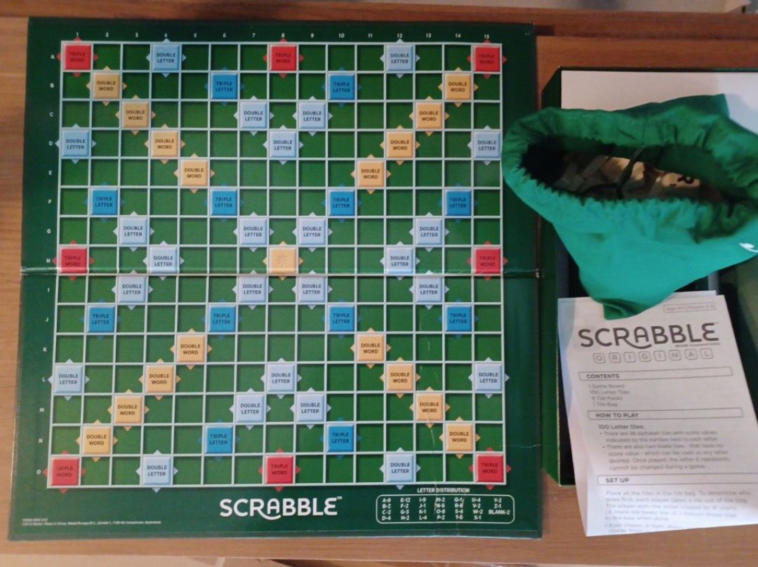 Scrabble (Mattel) Board Game. Originally for 50$, Hobbies & Toys, Toys ...