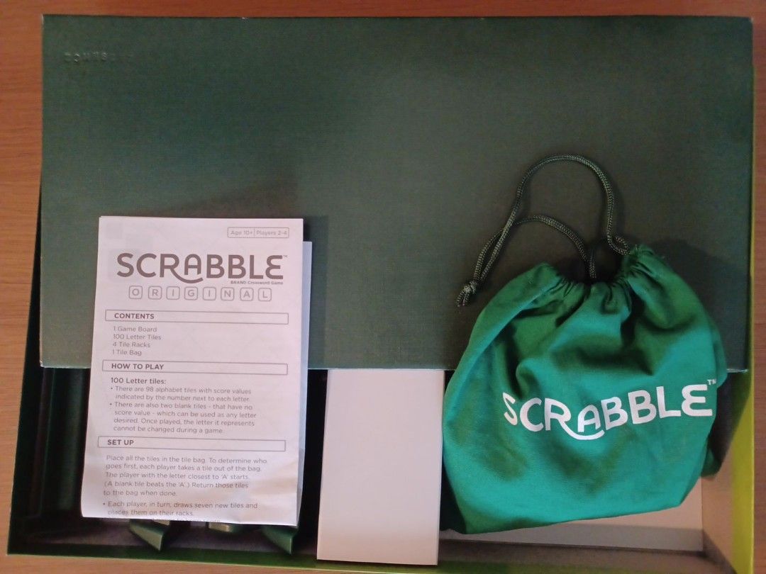 Scrabble (Mattel) Board Game. Originally for 50$, Hobbies & Toys, Toys ...