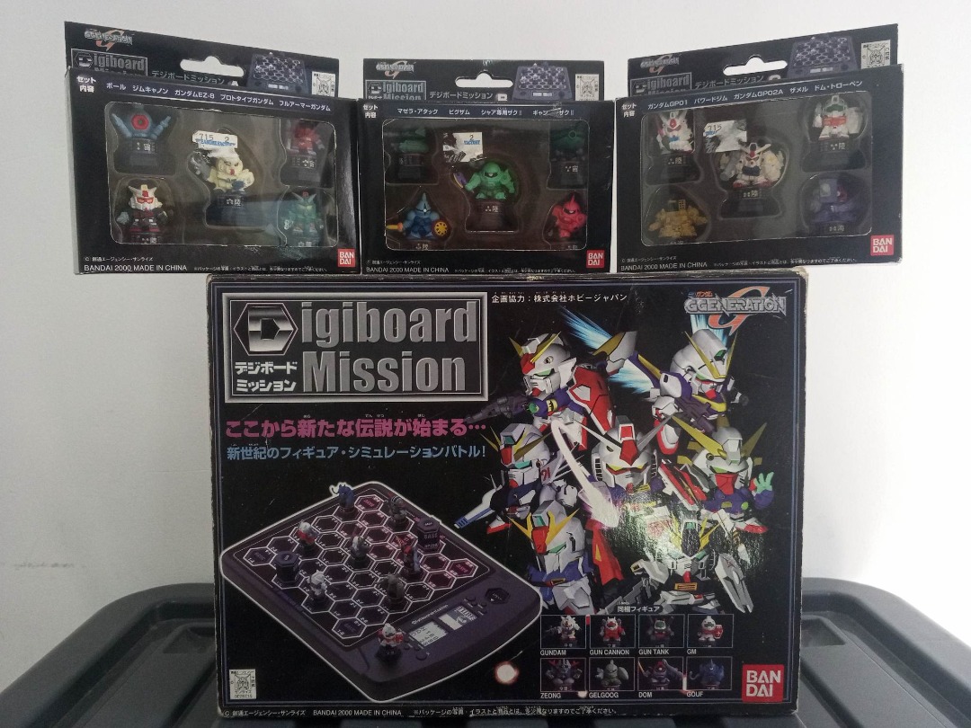 SD Gundam G Generation Digiboard Mission + Expansion Pack A B C ...