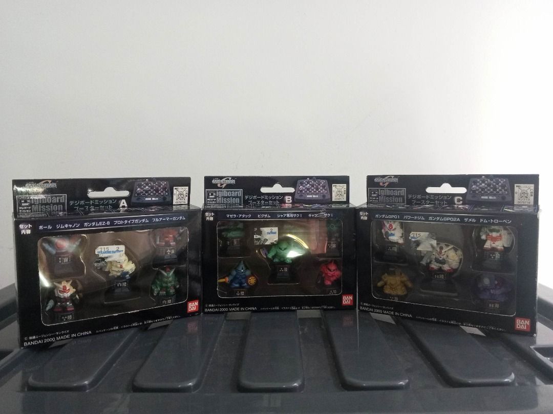 SD Gundam G Generation Digiboard Mission + Expansion Pack A B C ...