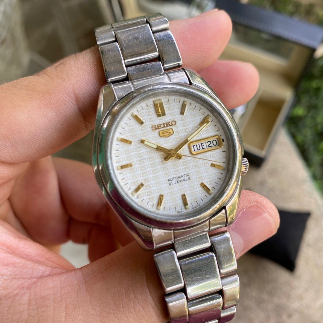 Seiko 5 - SNX (5s on the dial), Men's Fashion, Watches & Accessories ...
