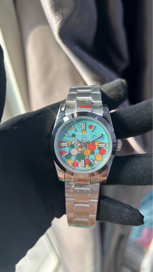 Seiko Mod Oyster Perpetual, Men's Fashion, Watches & Accessories ...