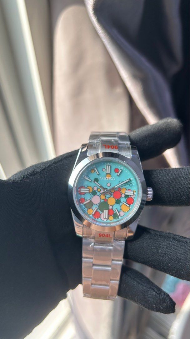 Seiko Mod Oyster Perpetual, Men's Fashion, Watches & Accessories ...