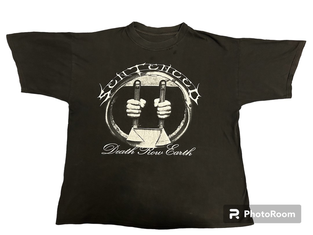 Sentenced “Death Row Earth” Tour 1996 t shirt, Men's Fashion, Tops ...