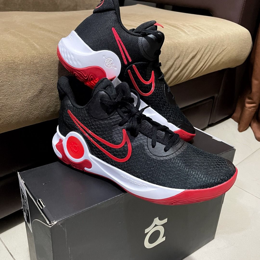 Sepatu Basket NIKE KEVIN DURANT KD Trey 5 IX Black Red Basketball Shoes ...