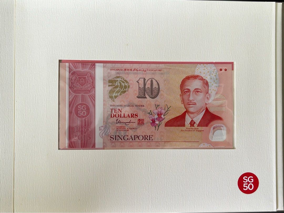 SG50 Commemorative Notes, Hobbies & Toys, Memorabilia & Collectibles ...