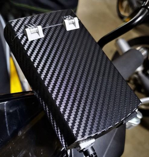 [Clearance] 3D Carbon Fiber Motorbike Slim IU Sticker. , Motorcycles ...