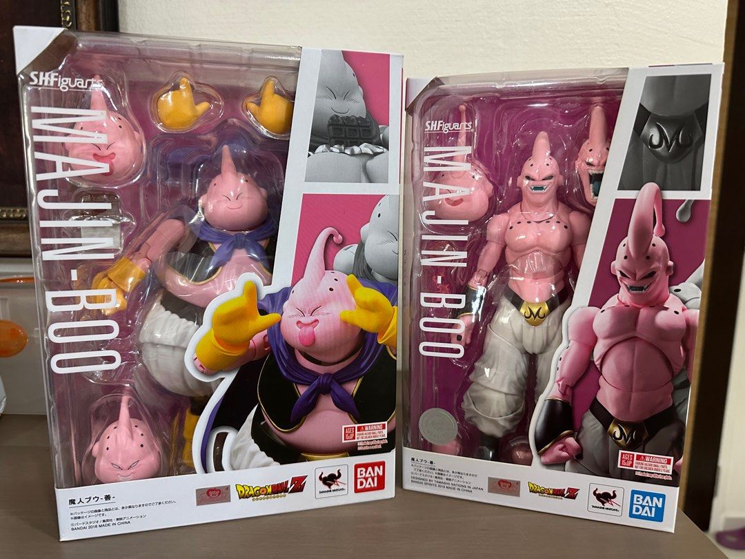 SH Figuarts Majin Boo and Evil Boo, Hobbies & Toys, Toys & Games on ...