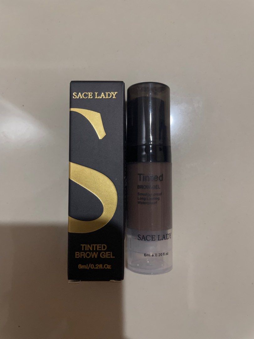 SHADE 02 【BPOM】SACE LADY Eyebrow Cream Gel Waterproof Longlasting Pensil Alis-kosmetik Mata ...