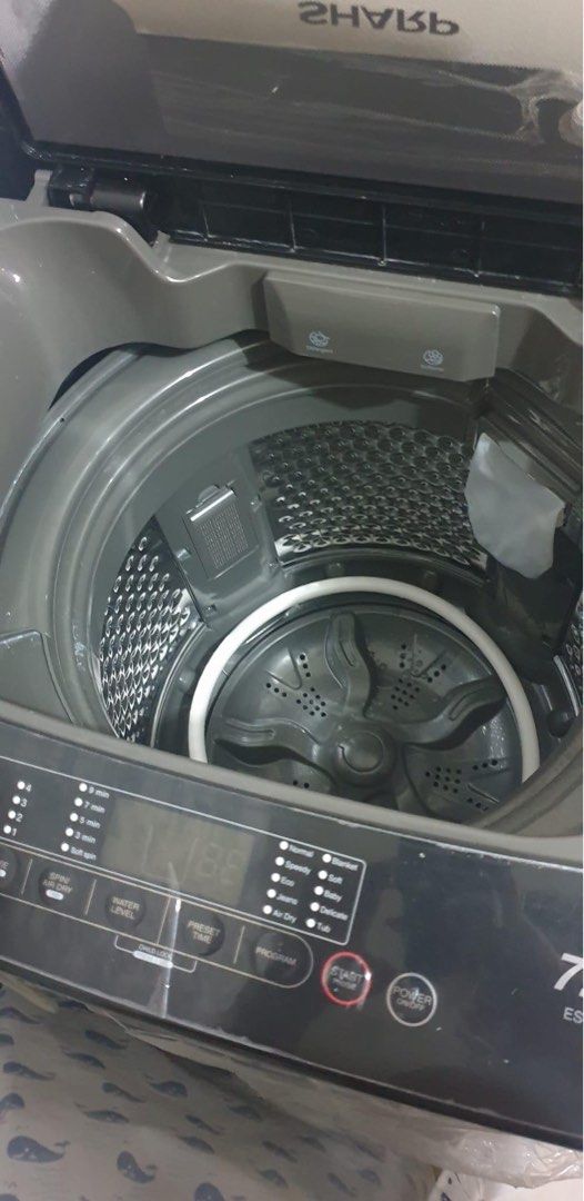 Sharp washing machine (automatic), TV & Home Appliances, Washing ...