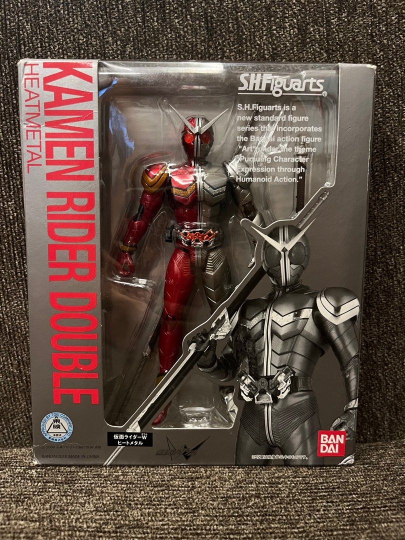 SHF Kamen Rider Double Heat Metal (S. H. Figuarts), Hobbies & Toys ...