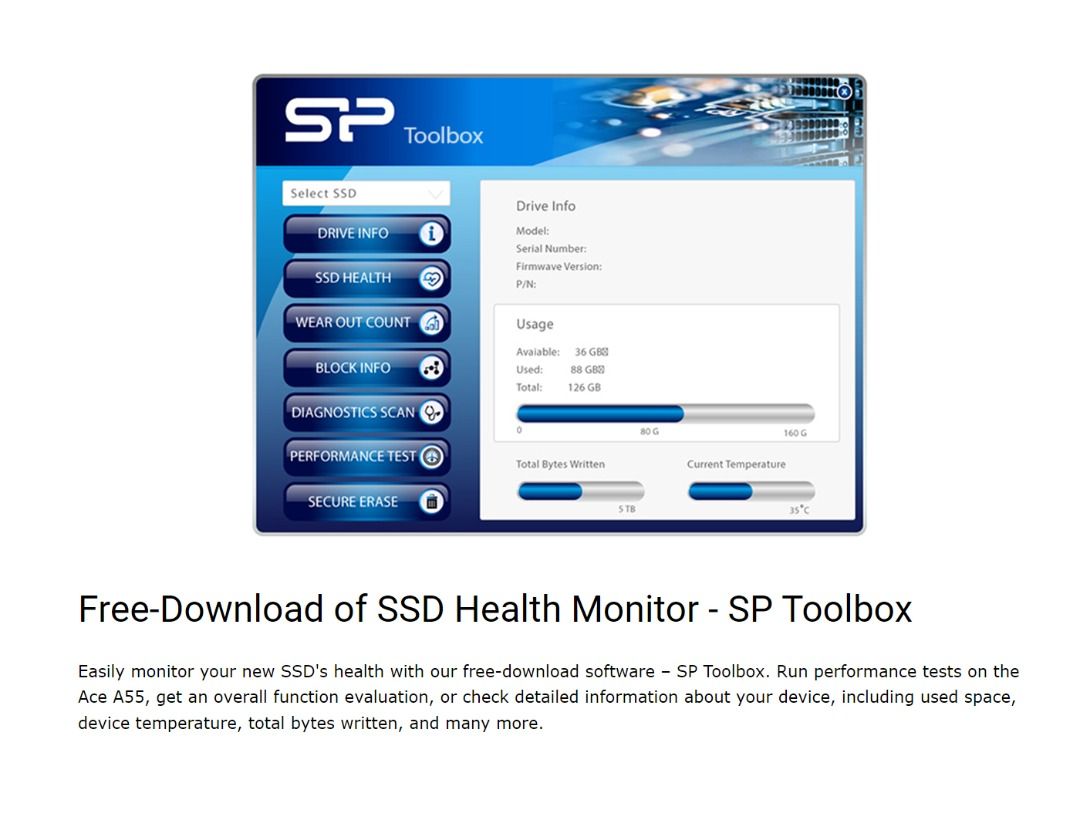 Silicon Power Ace A55 128GB 2.5 Inch SATA III SSD, 3D NAND with SLC Cache, Up to 560MB/s ...