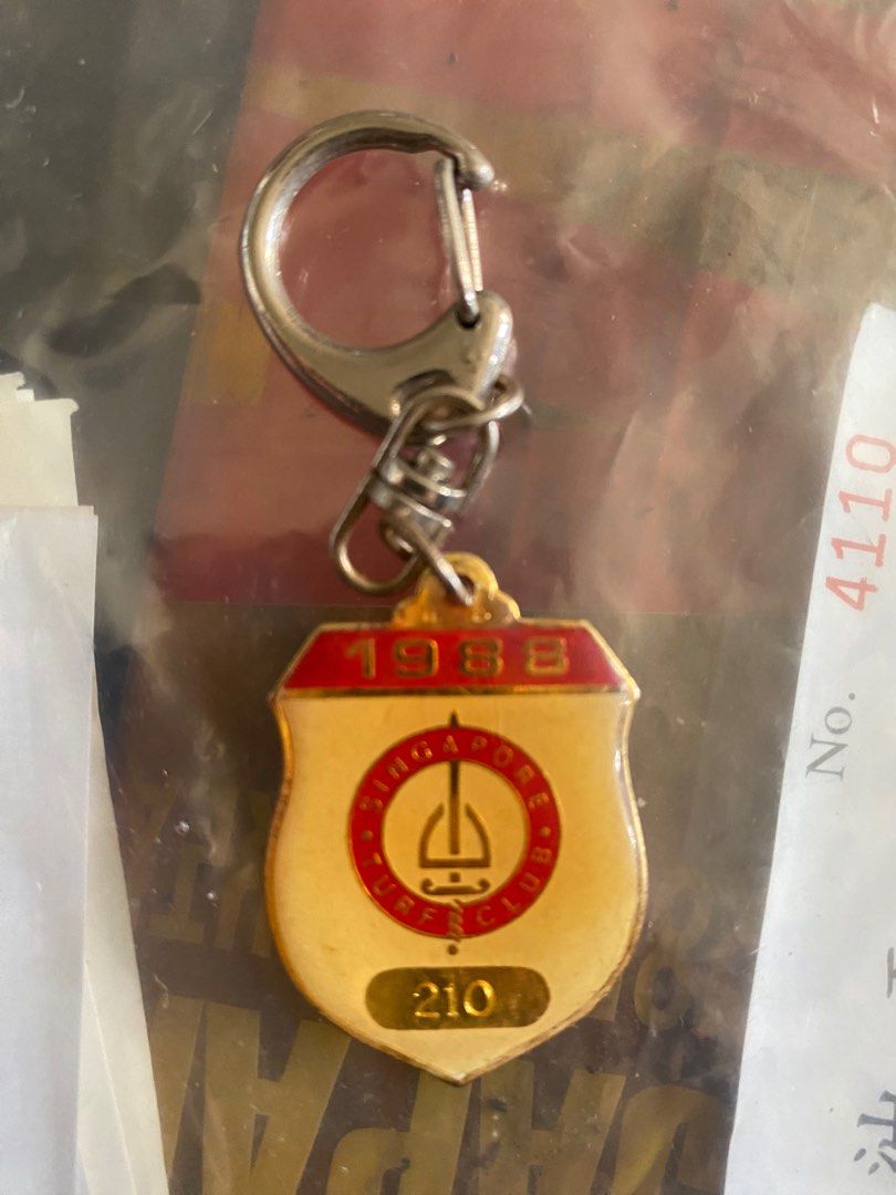 Singapore Turf club keychain, Hobbies & Toys, Memorabilia ...
