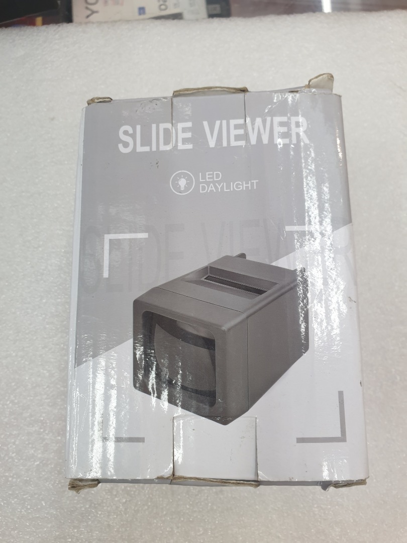 Slide Viewer LED Daylight 2X Magnification LED Slide Viewer (DisplaySet ...