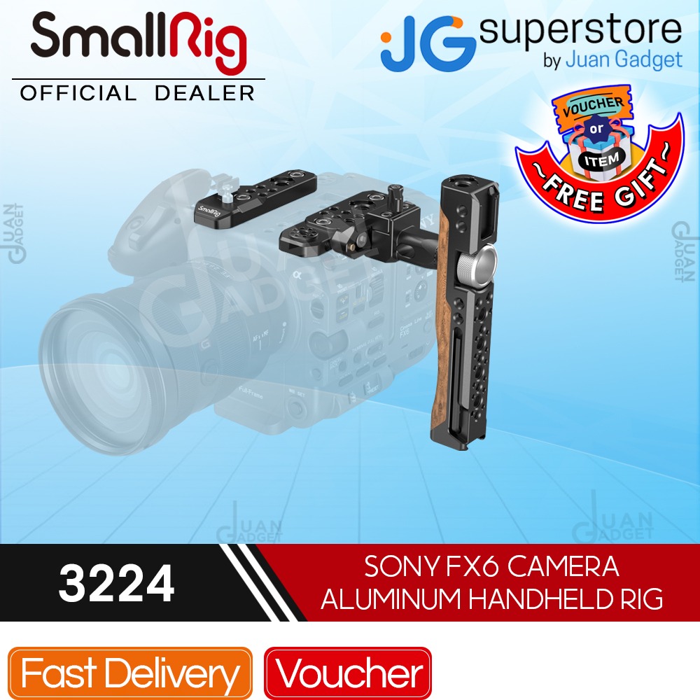 SmallRig Aluminum Handheld Rig for Sony FX6 Camera 3224 | JG Superstore ...