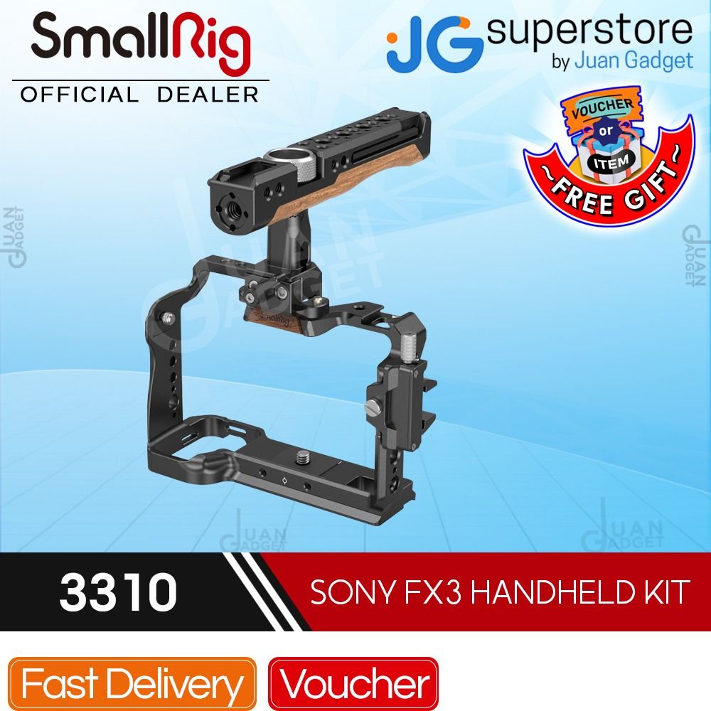 SmallRig Handheld Camera Kit with ARRI-Style Accessory Mounts, NATO ...