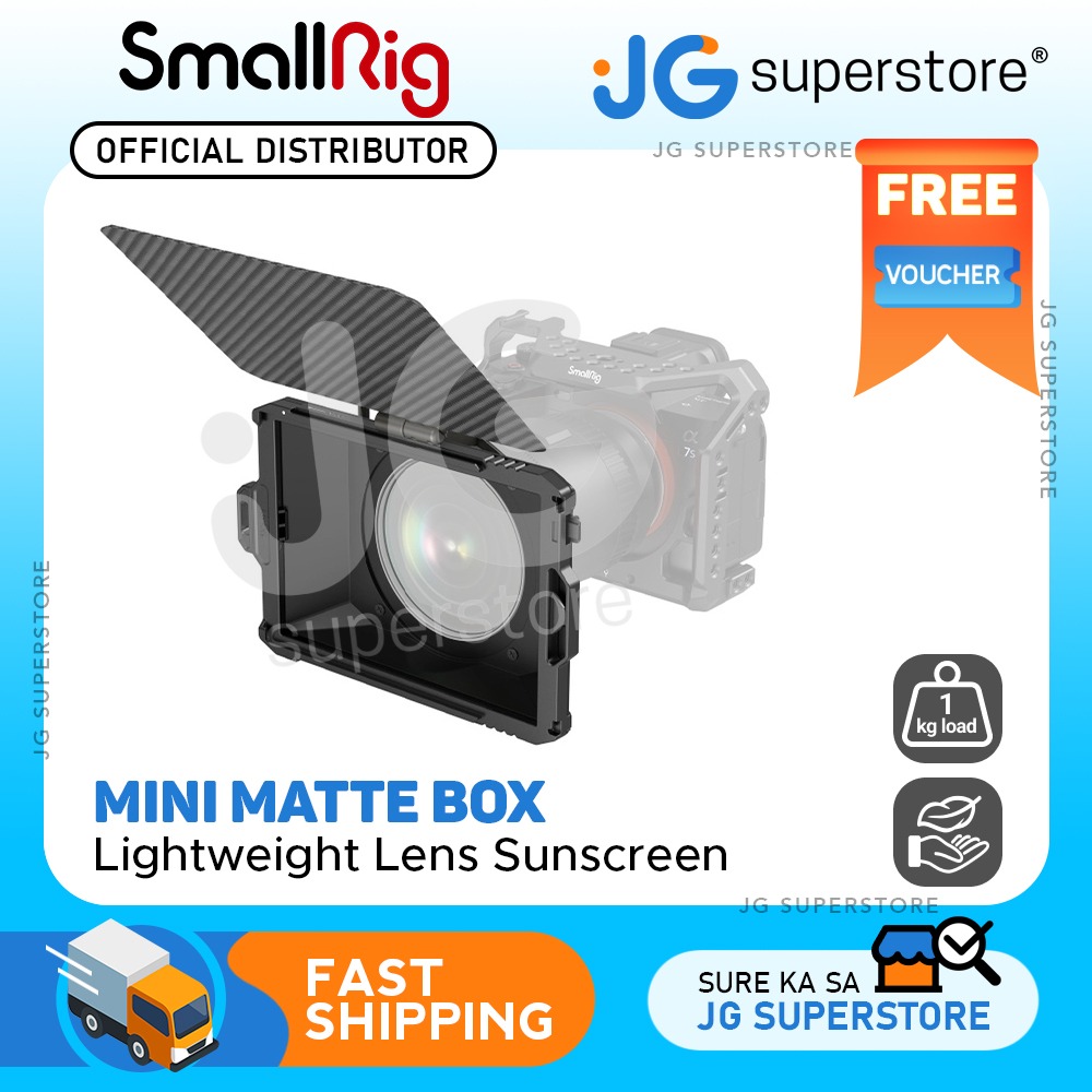 SmallRig Mini Matte Box Lite Lightweight Carbon Fiber for DSLR and ...