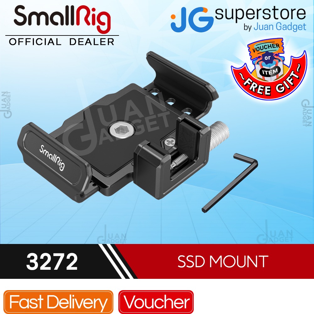 SmallRig T5/T7 SSD Mount for BMPCC 6K PRO Cage Bracket Holder with ...