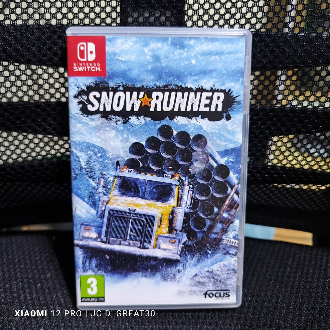 Snow Runner Switch game, Video Gaming, Video Games, Nintendo on Carousell