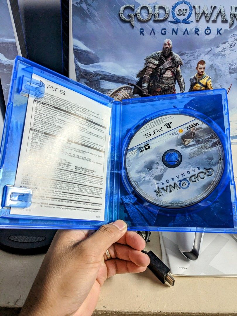 Sony Playstation 5 / PS5 Disc Edition God of War Bundle with Receipt ...