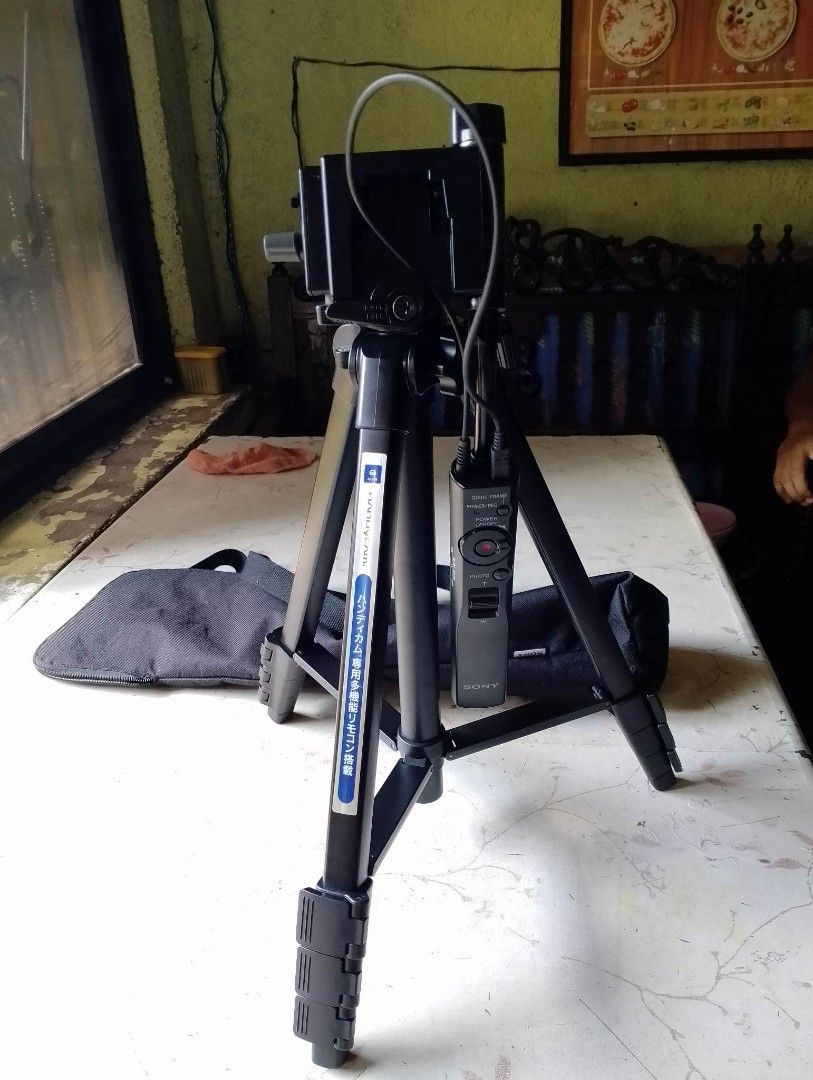 Sony VCT-60AV Multifunction Remote Control Tripod on Carousell