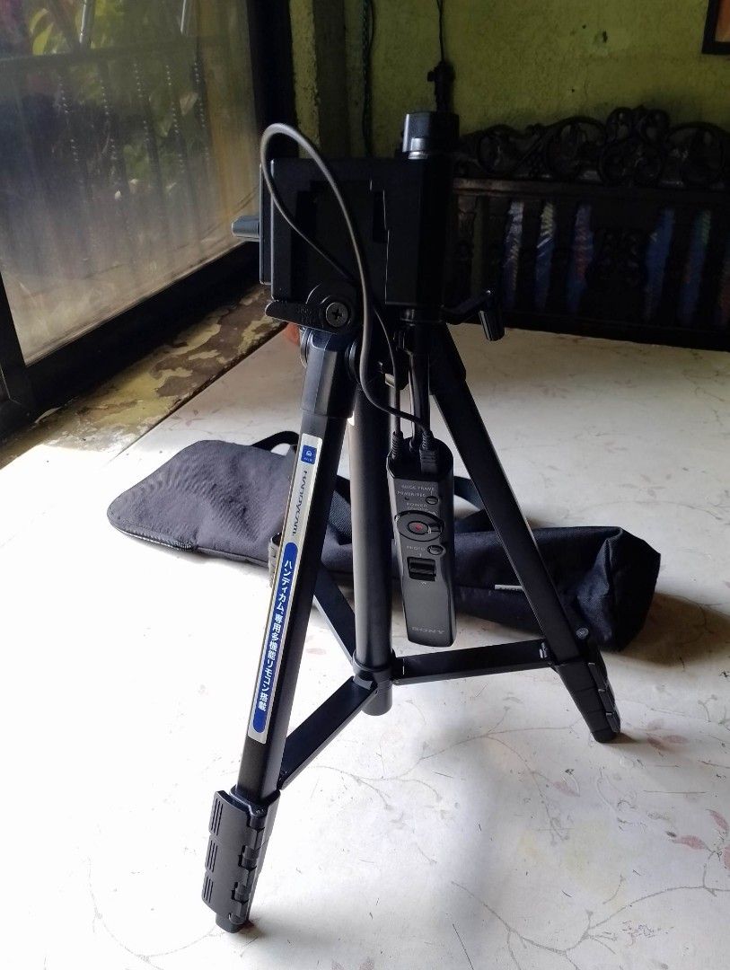 Sony VCT-60AV Multifunction Remote Control Tripod on Carousell