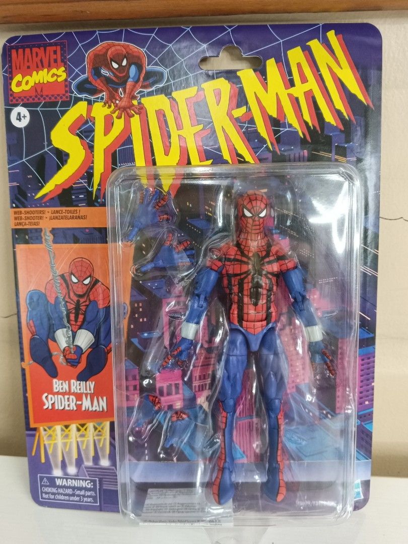SPIDER-MAN Marvel Legends Retro Collection Ben Reilly 6" Scale ...