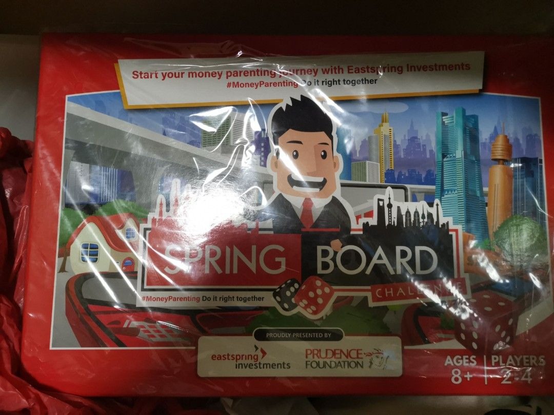 SPRINGBOARD - board game by Prudential, Hobbies & Toys, Toys & Games on ...