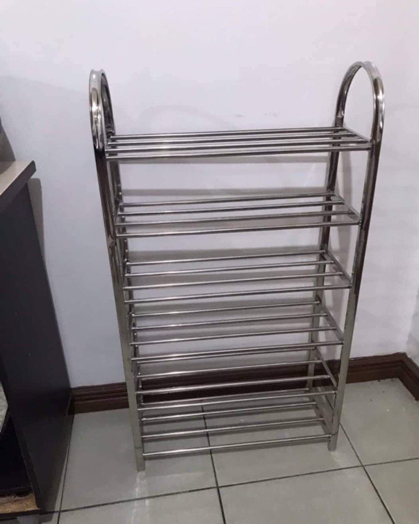 Stainless Shoe Rack, Furniture & Home Living, Home Improvement ...