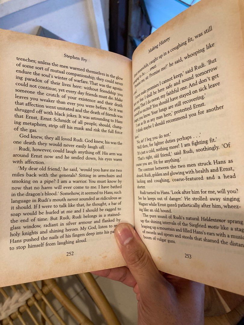 Stephen Fry Making History Book, Hobbies & Toys, Books & Magazines ...