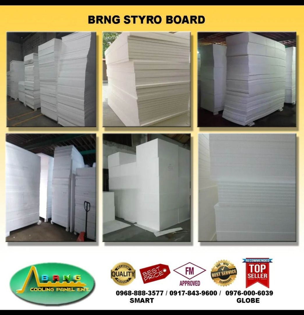 STYRO BOARD, Commercial & Industrial, Construction & Building Materials on Carousell