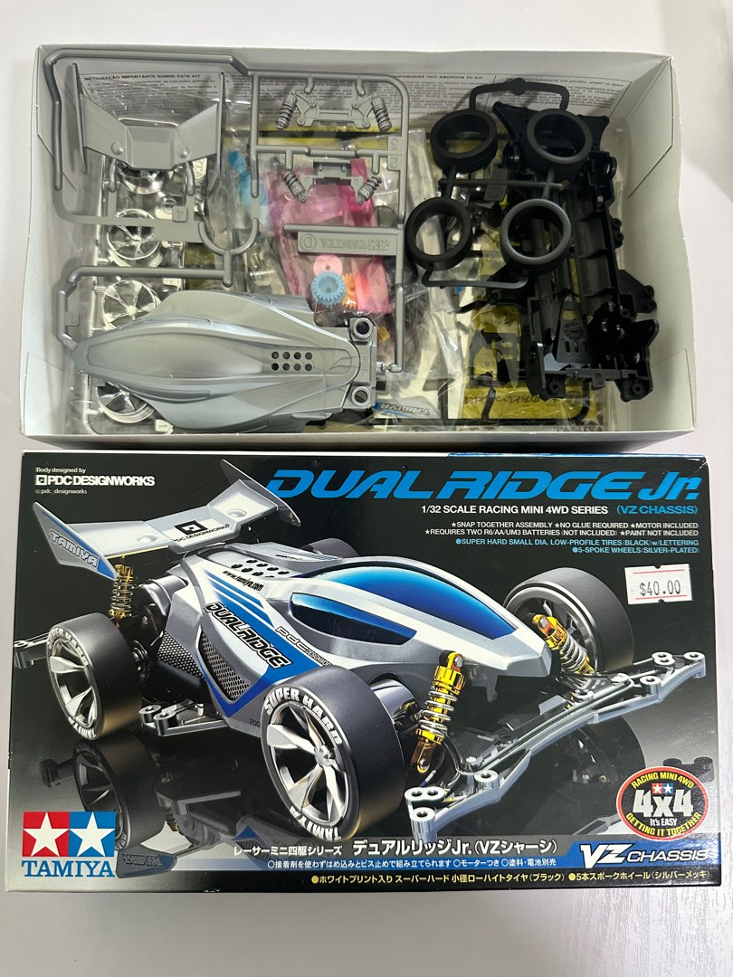 Tamiya mini 4WD Car Kit (Dual Ridge Jr.), Hobbies & Toys, Toys & Games ...