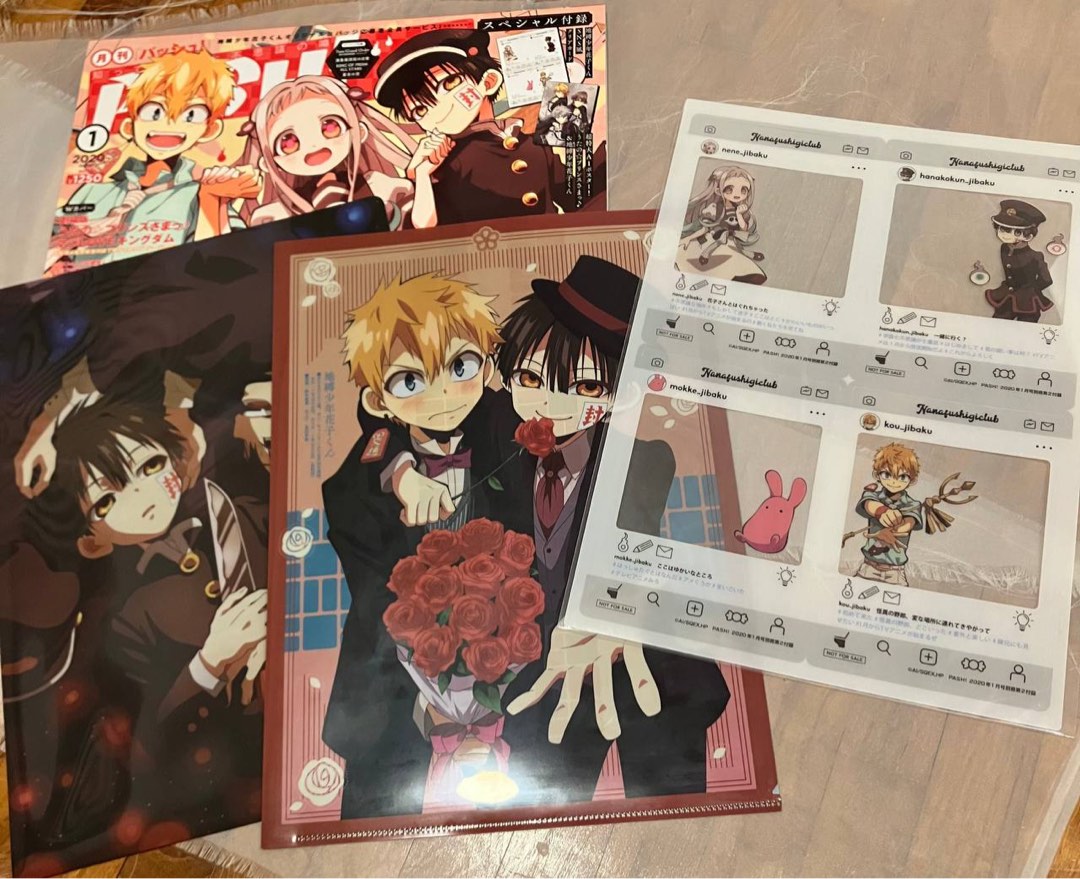 Tbhk jshk toilet bound hanako magazine Instagram card file, Hobbies ...