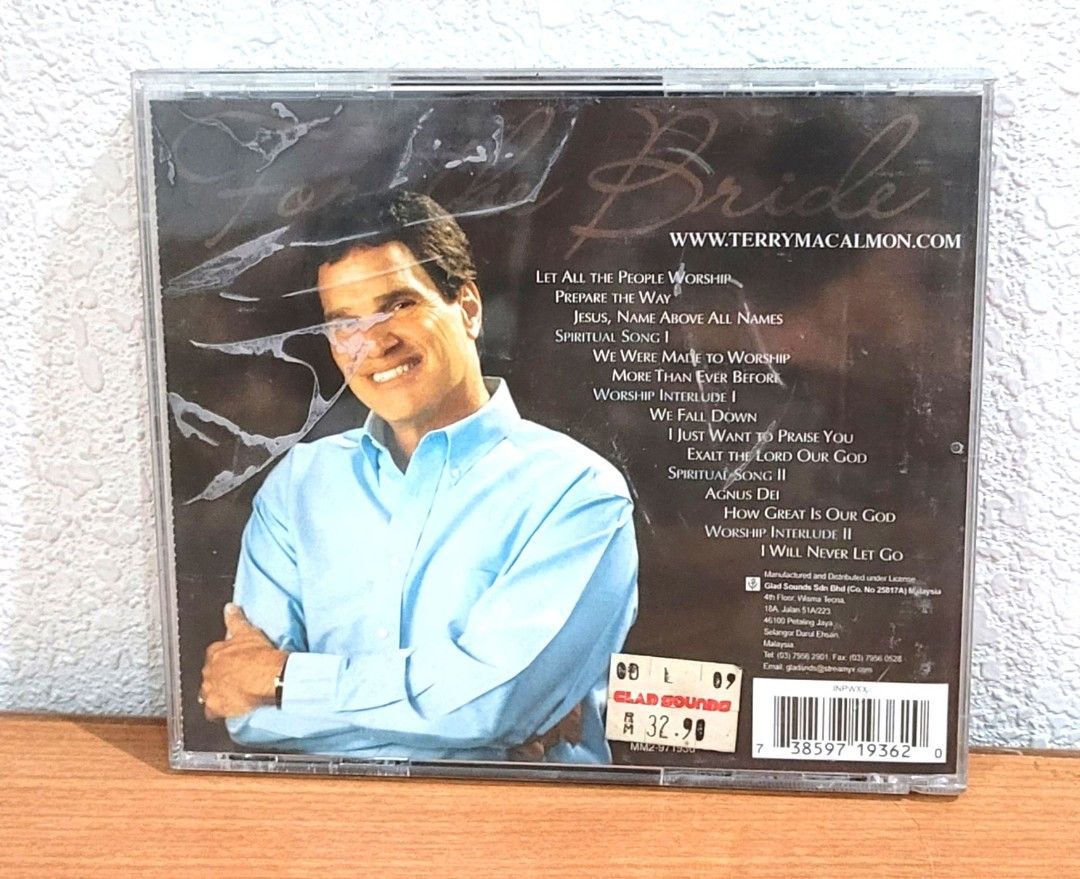 TERRY MACALMON- FOR THE BRIDE, Hobbies & Toys, Music & Media, CDs ...