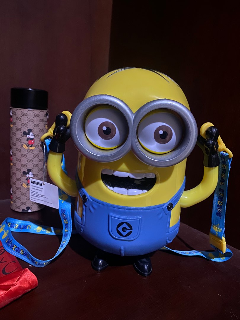 The Minions Popcorn Bucket - From Universal Studio (SG) on Carousell