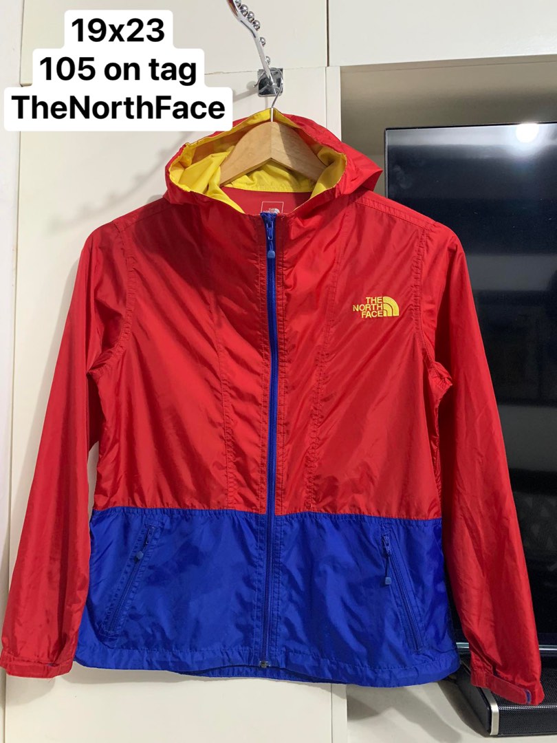 The north face windbreaker on Carousell