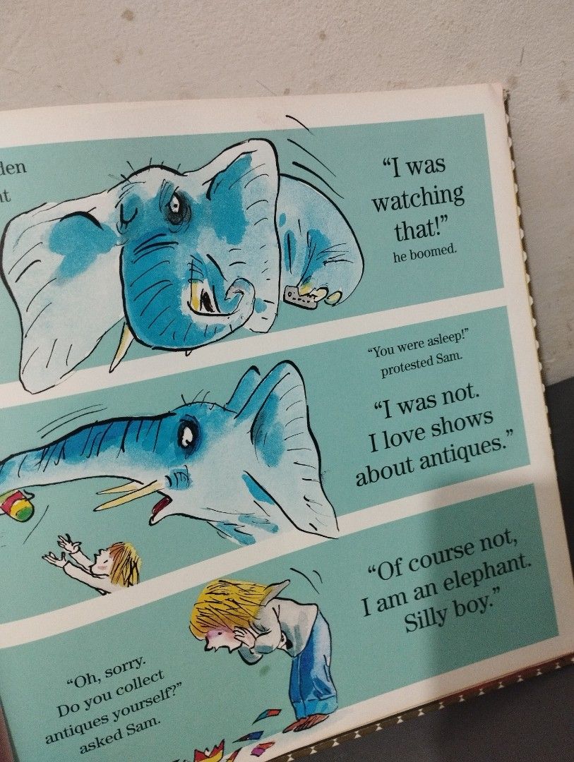 The slightly annoying elephant by David Walliams on Carousell