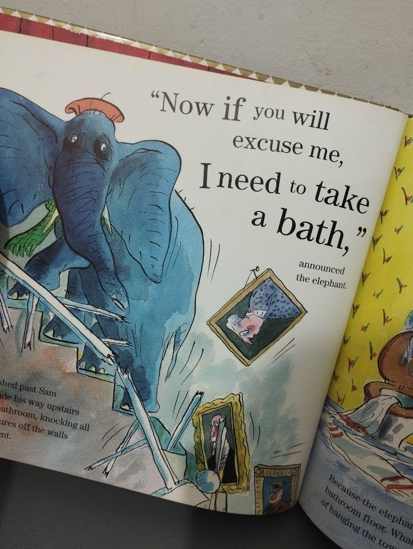 The slightly annoying elephant by David Walliams on Carousell