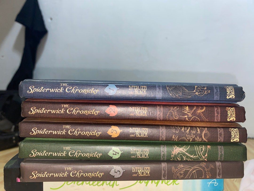 The Spiderwick Chronicles set (Hardbound), Hobbies & Toys, Books ...